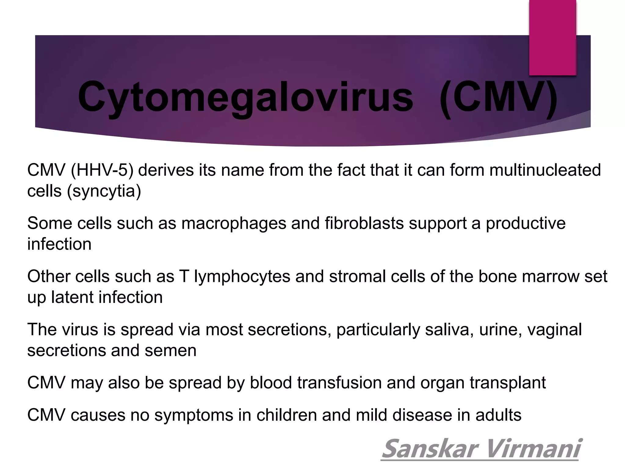 Herpesviridae Presentation | PPT