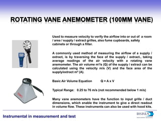 Airflow measurement | PDF