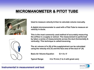 Airflow measurement | PDF