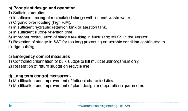 Sludge Volume Index (SVI) | PPTX