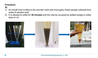 Sludge Volume Index (SVI) | PPTX
