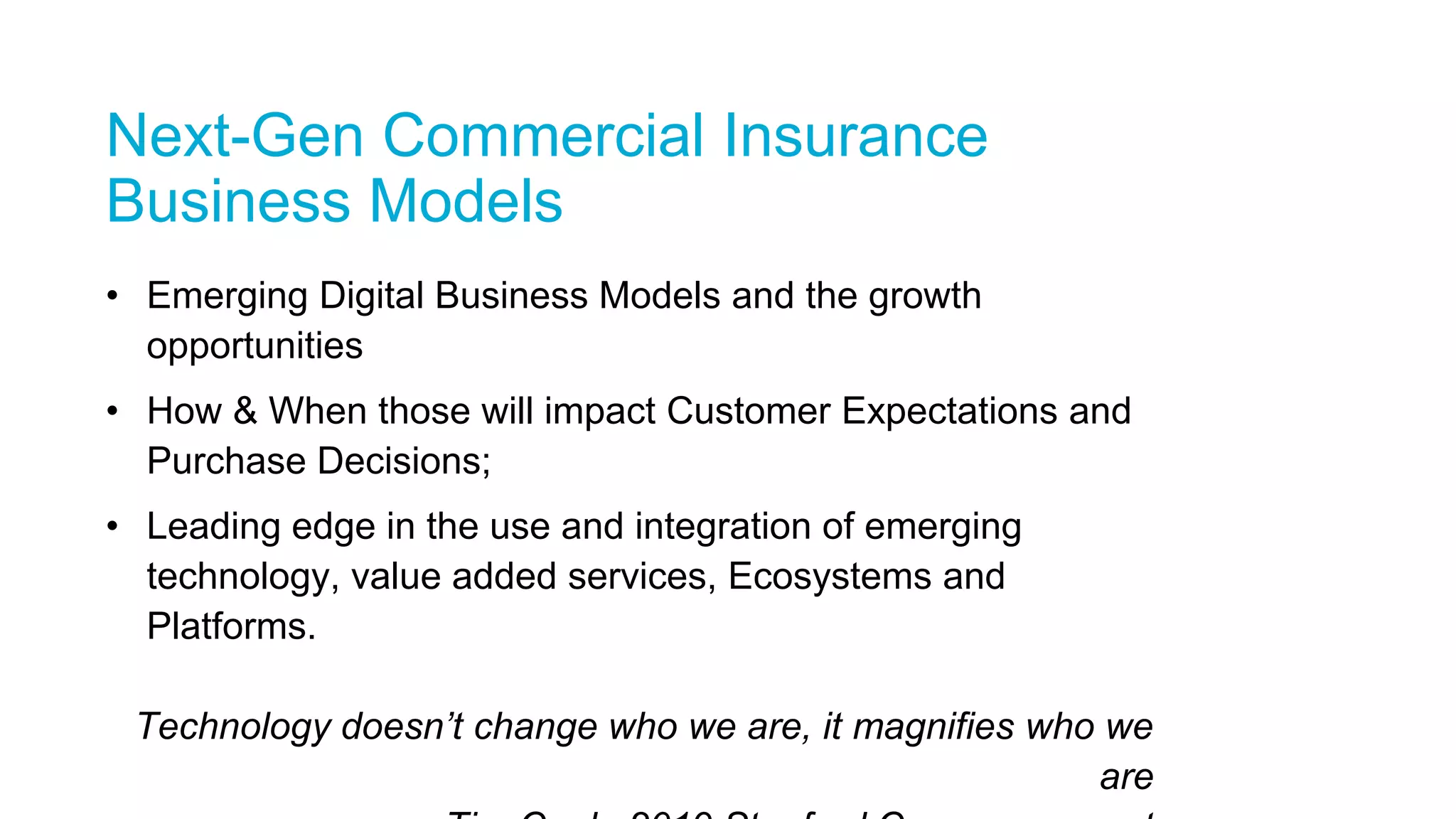 Insurance Business Models? | PPTX