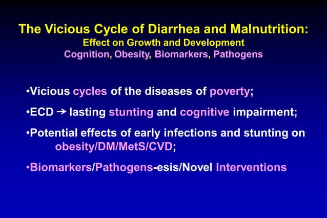 The Vicious Cycle of Diarrhea and Malnutrition: Effect on Growth and ...