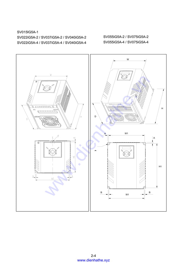 Sv ig5a manual | PDF
