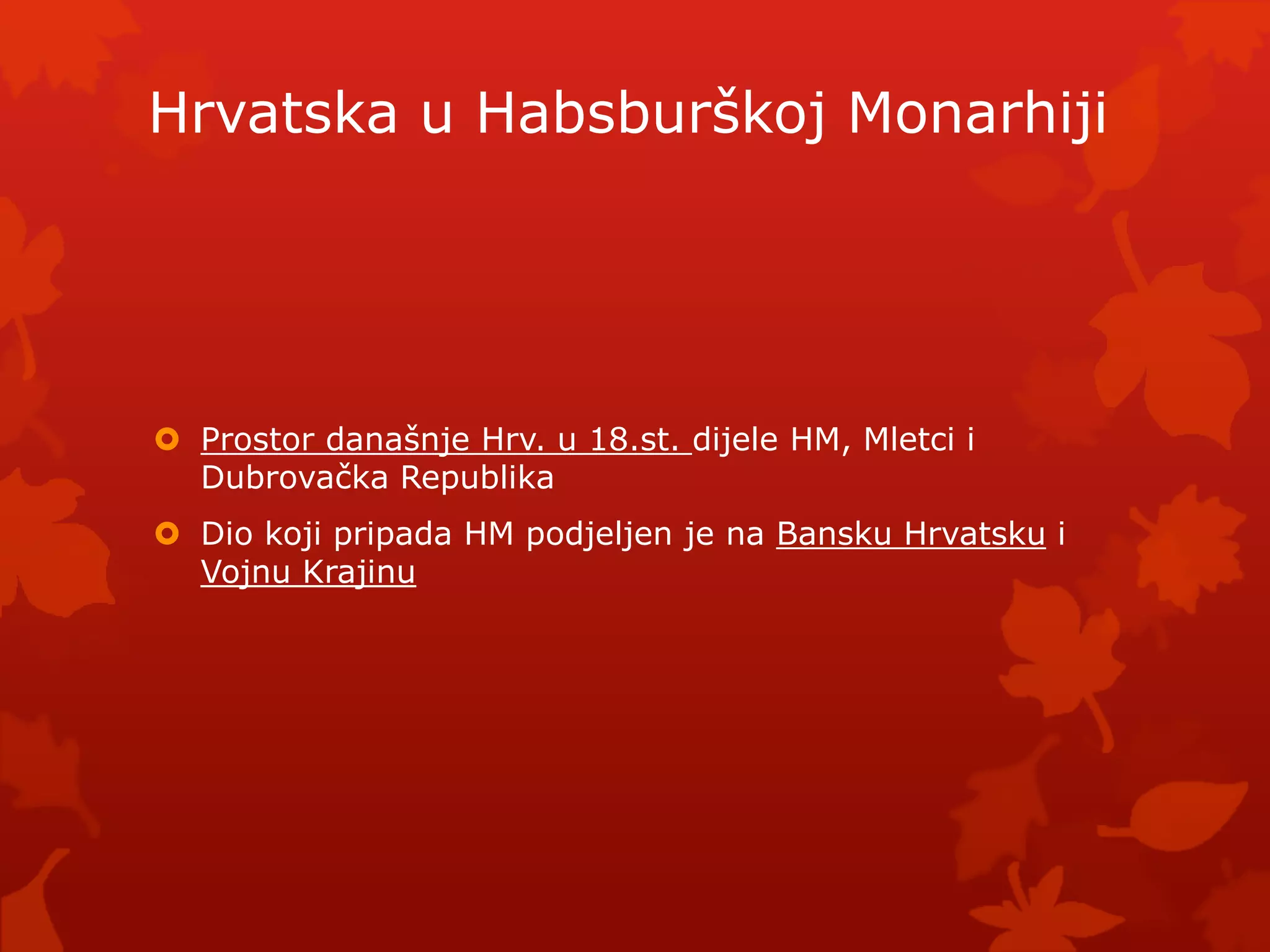 Svijet i hrvatska u osvit modernog doba | PPTX