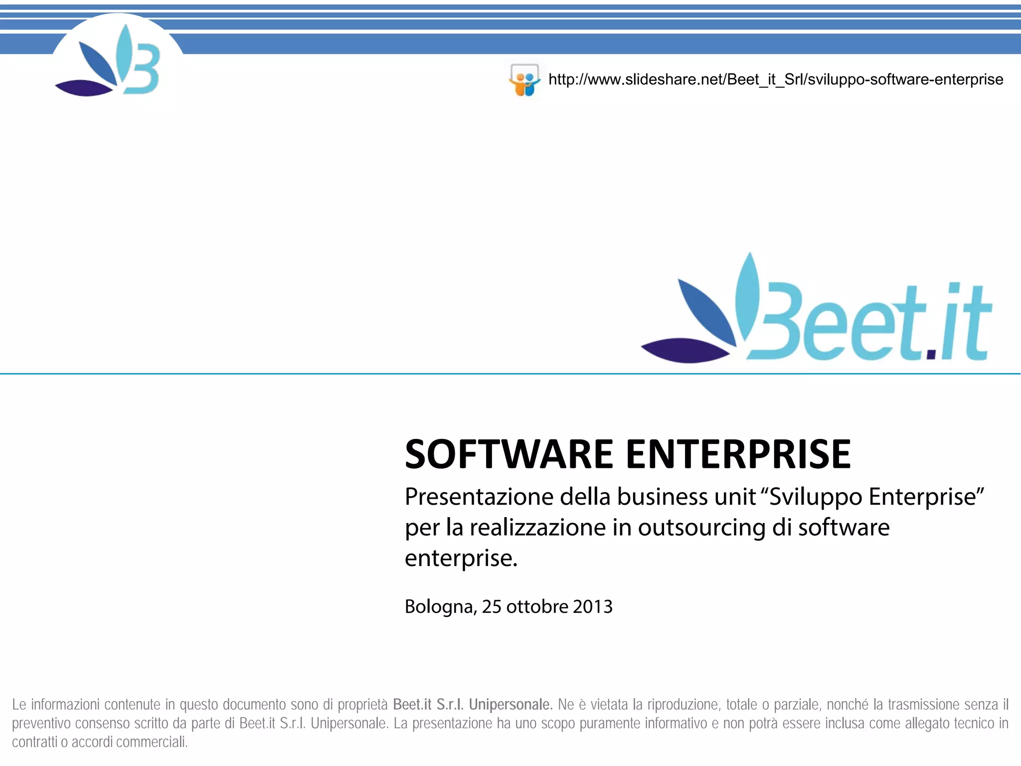 Sviluppo software enterprise | PDF