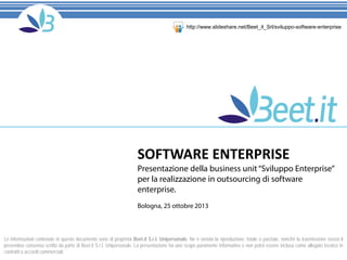 Sviluppo software enterprise | PDF | Computing | Technology & Computing