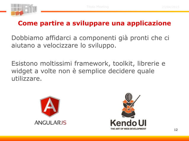 Sviluppo di applicazioni web in ambito mobile | PPTX
