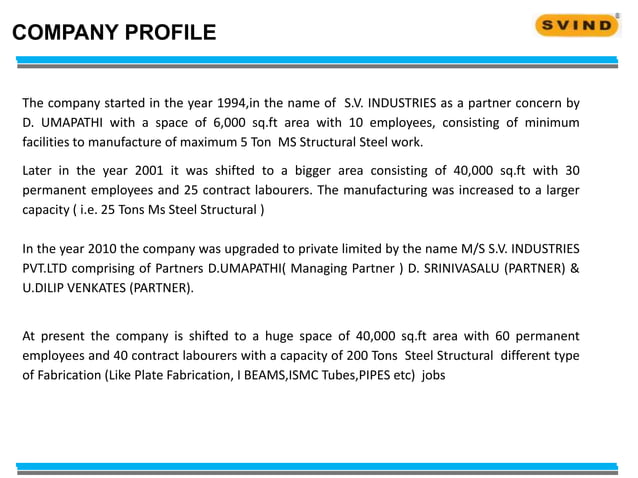 SV Industry Company Profiles.pptx