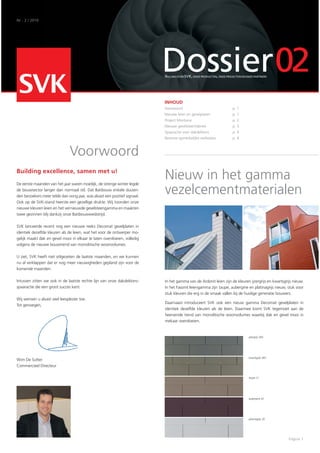 SVK - Dossier 02 | PDF | Construction Industry | Industries
