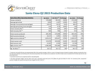 SilverCrest Mines | Corporate Presentation | August 2015 | PPT