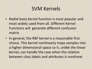 Support Vector Machine(SVM) with Iris and Mushroom Dataset | PPT