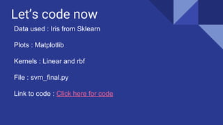 Support Vector Machines ( SVM ) | PDF