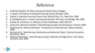Support Vector Machines | PPT