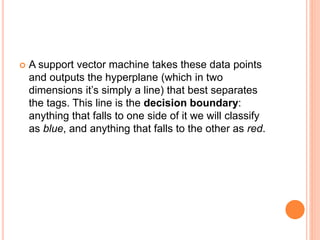 Support Vector Machine | PPT