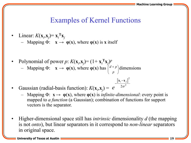 Support Vector Machine Algorithm In Machine Learning Ppt