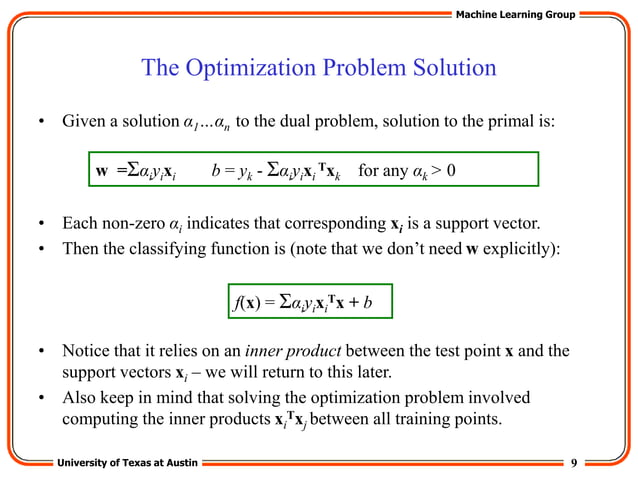 Support Vector Machine Algorithm In Machine Learning Ppt Computing