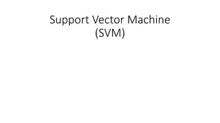 Support vector machine, machine learning | PDF