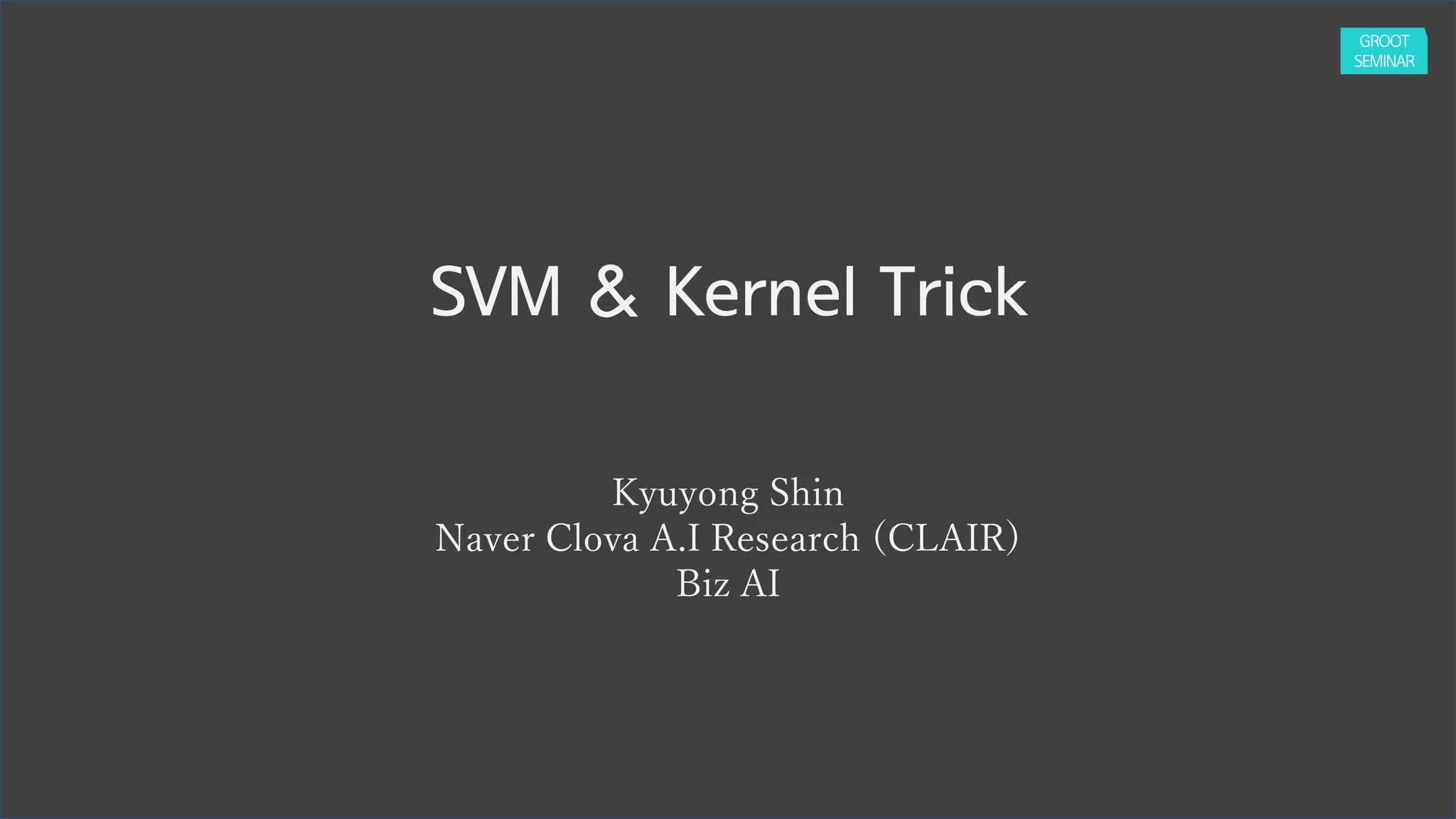 SVM (Support Vector Machine & Kernel) | PDF