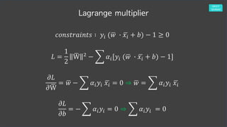 SVM (Support Vector Machine & Kernel) | PDF