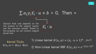 SVM (Support Vector Machine & Kernel) | PDF