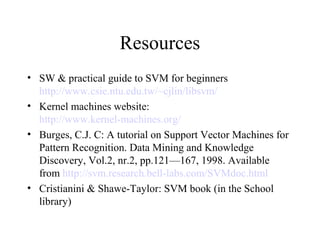 Svm and kernel machines | PPT