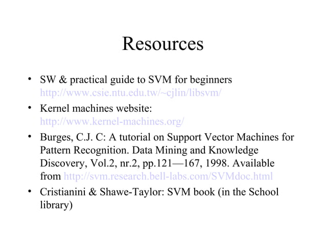 Svm and kernel machines | PPT