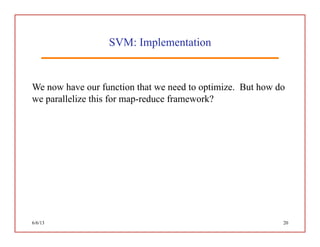 Svm map reduce_slides | PDF