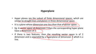 Support Vector Machines: Optimal Hyperplane for Classification and Regression | PDF | Technology ...