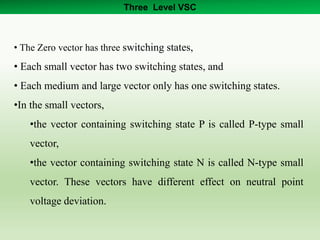 SVM Simulation for three level inverter | PPTX