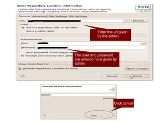 How to setup Svn in system | PPT