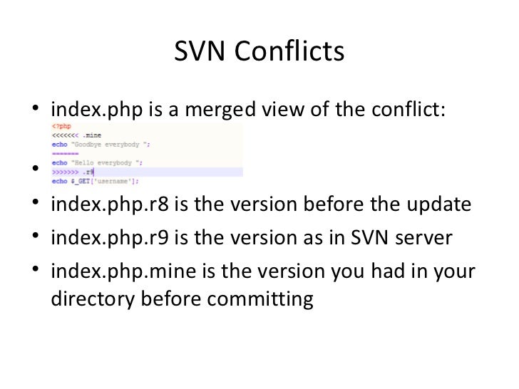Svn Basic Tutorial Svn Basic Tutorial