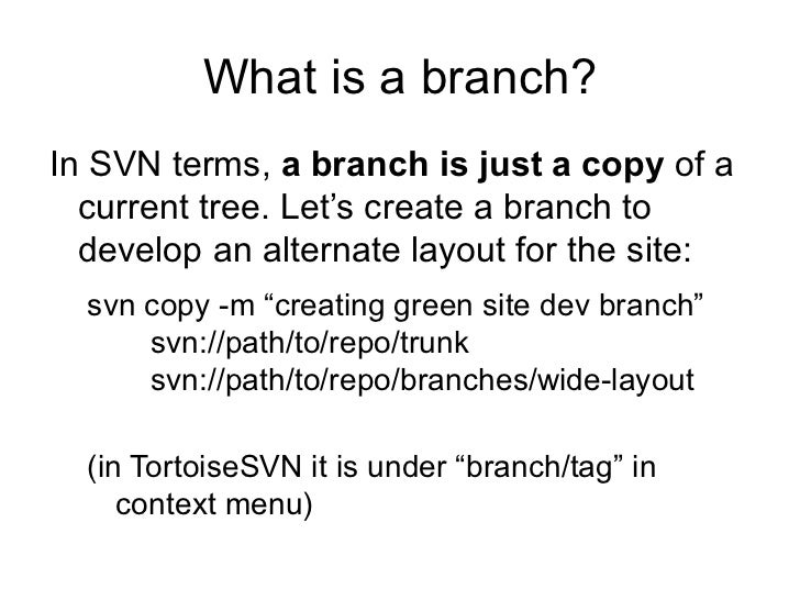 Svn Basic Tutorial Svn Basic Tutorial