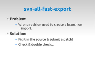 Subversion to Git Migration | PDF | Web Development | Internet