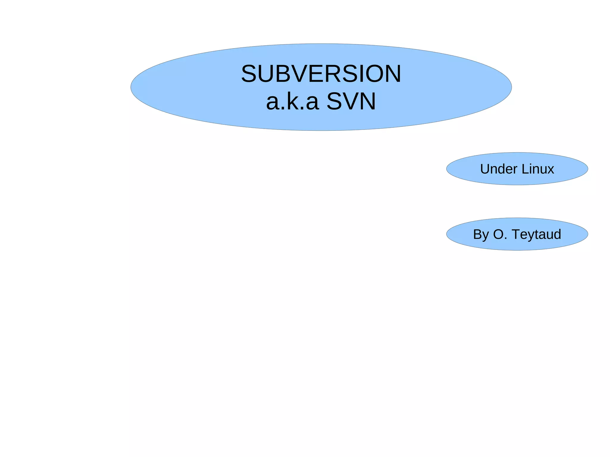 An introduction to SVN | PPT