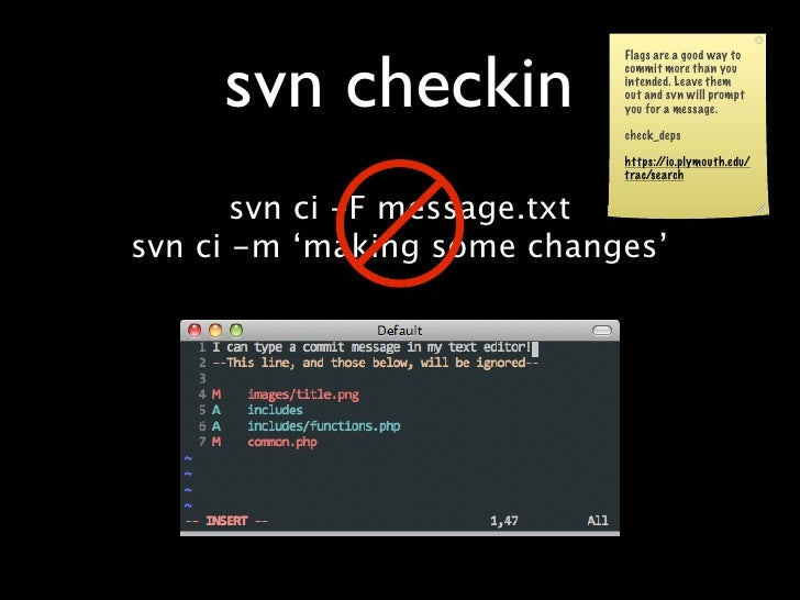 SVN Best Practices