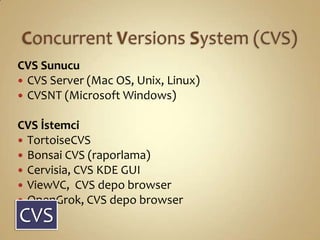 SVN & CVS by Eren SIMSEK | PPTX