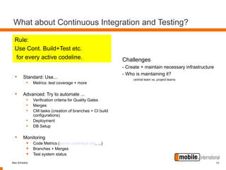 Implementation of an agile process for multiple teams using SVN | PDF | Computing | Technology ...