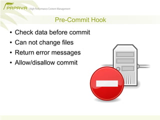 SVN Hook | PPT