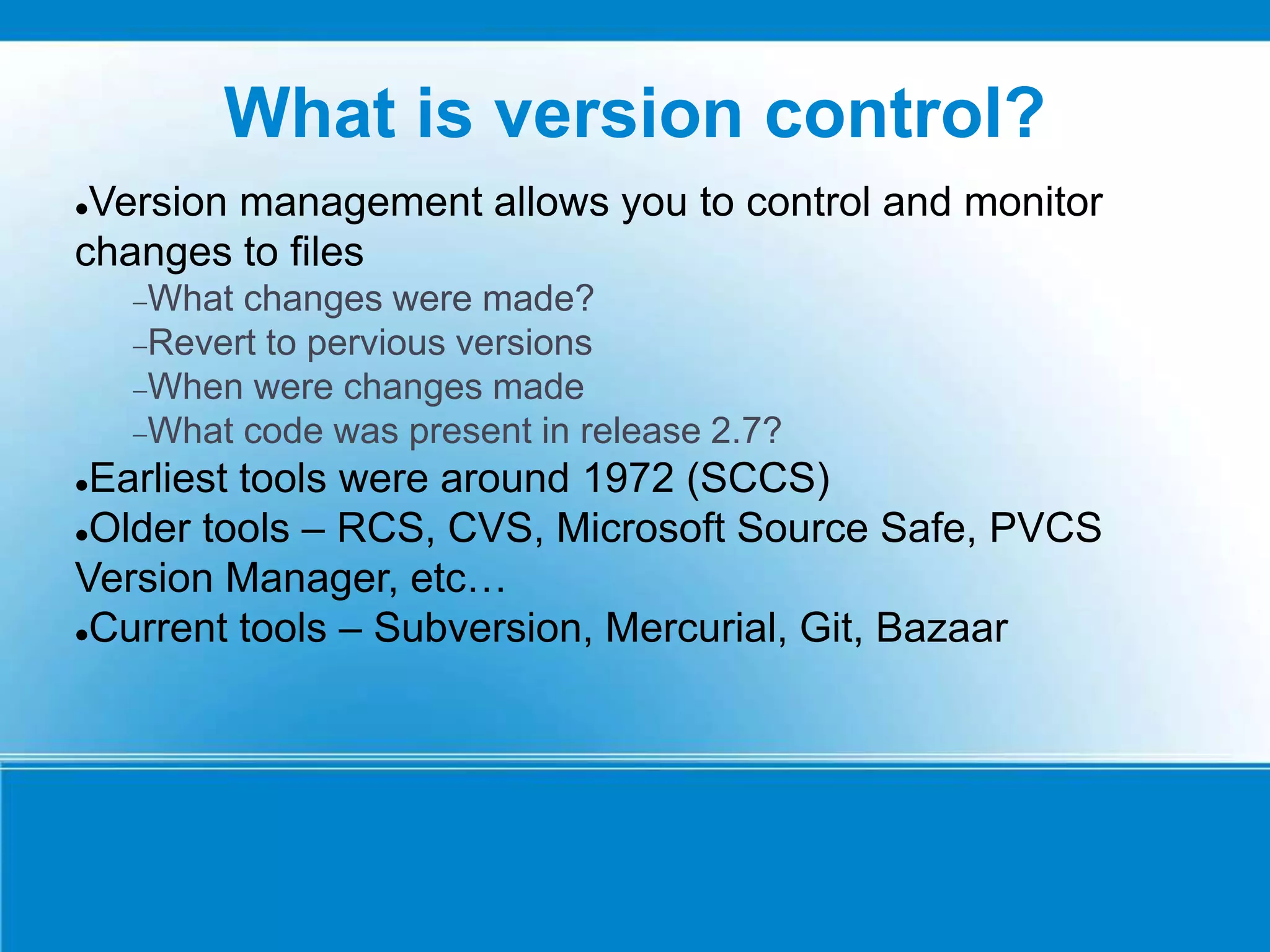 SVN Information | PPT