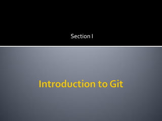 Subversion to Git Migration | PPT