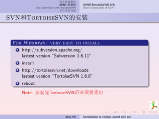 Introduction to Subversion | PPT