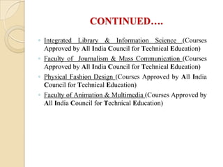 Swami Vivekanand University MP | PPTX