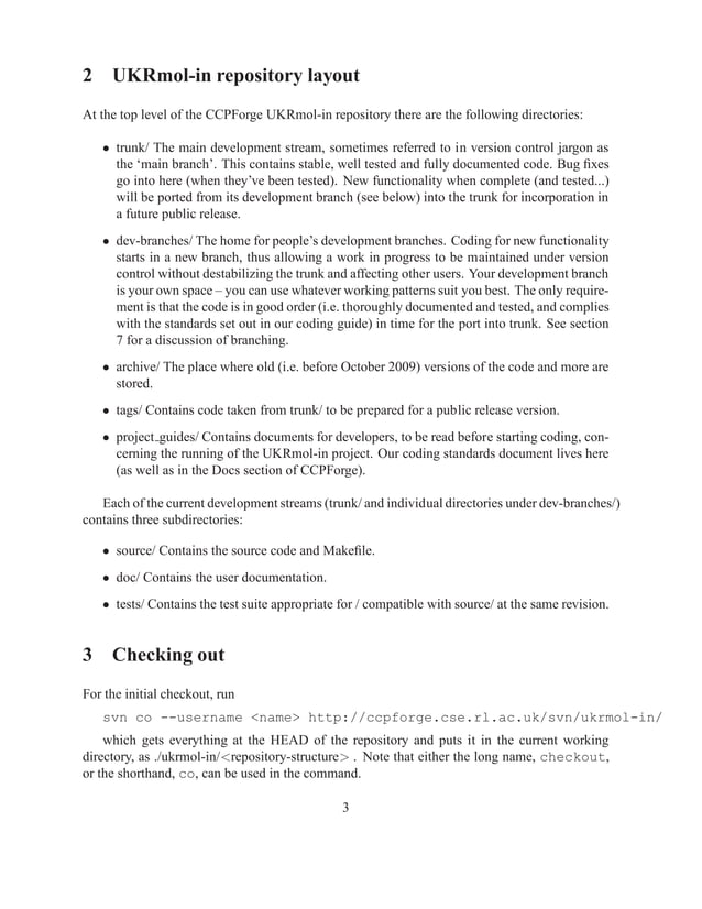 Svn workflow | PDF | Operating Systems | Computer Software and Applications