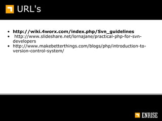 Subversion workshop | PPT