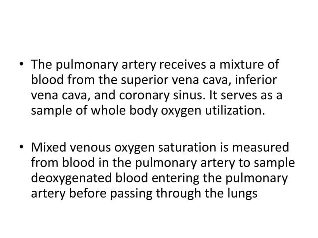 SvO2 & ScvO2 monitoring | PPTX
