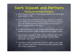 Branded TV-Content - Sierk Vojacek | PDF | Advertising Industry ...