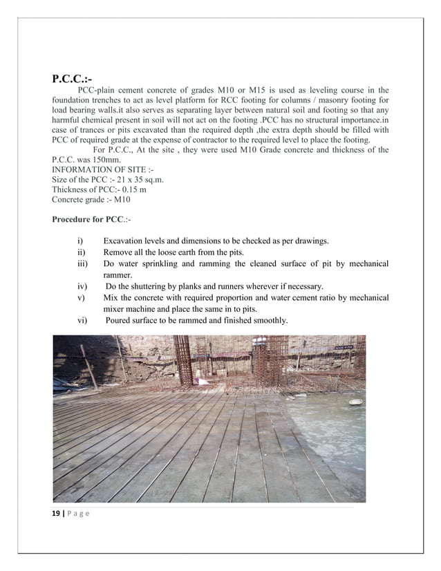 Svp field training report final | PDF | Civil Engineering Industry ...