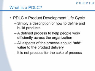 Evolving the Product Management Process to Match Company Growth | PPT