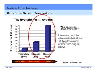 Customer Driven Innovation | PDF